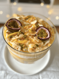 Lemon, Mango & Passionfruit Trifle – Bakerholics Anonymous
